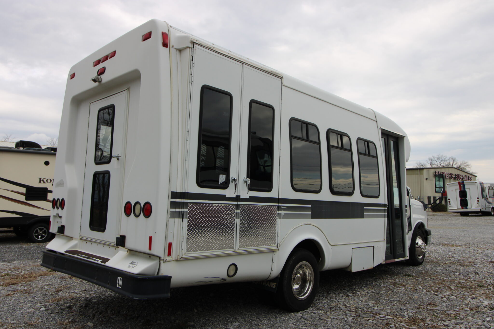 2012 CHEVROLET EXPRESS 4500, Bus # 8184 - Sawyers Bus Sales & Conversions